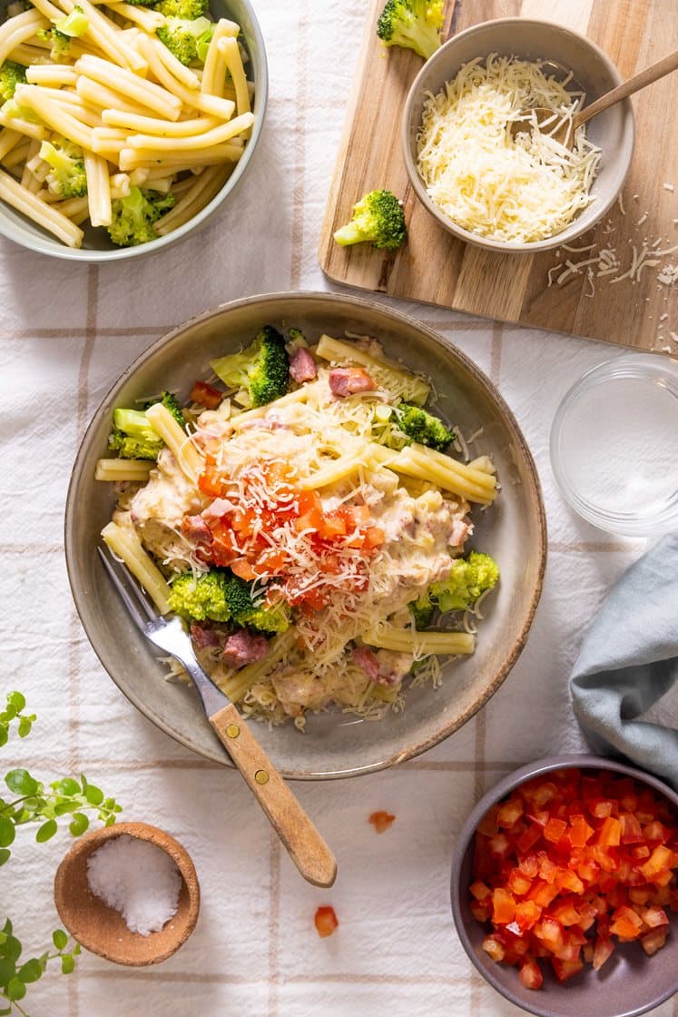 Kremet pasta - Oppskrift - Godtlevert