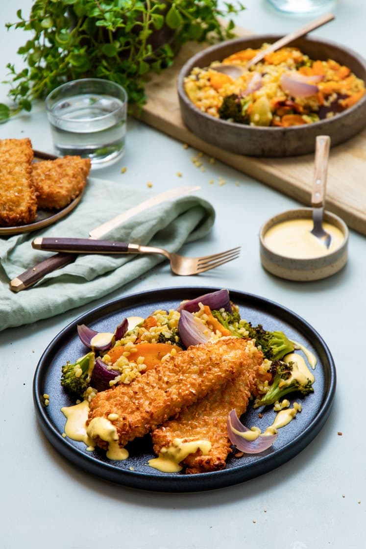 Panert torsk - Oppskrift - Godtlevert